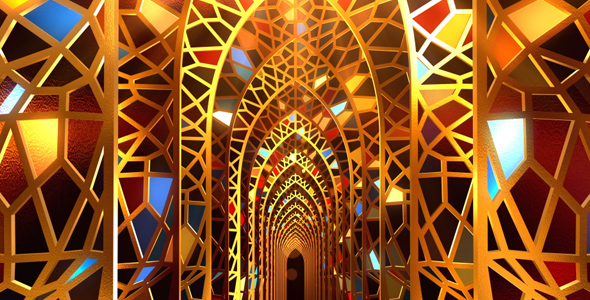 Mosaic Corridor, Motion Graphics | VideoHive